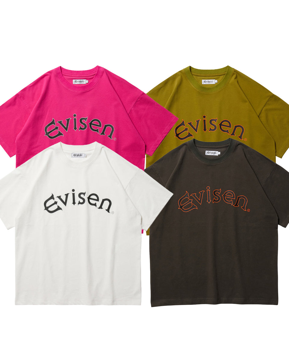 Evisen Round Logo Tech Tee- Pink – Head Rock Skate Shop